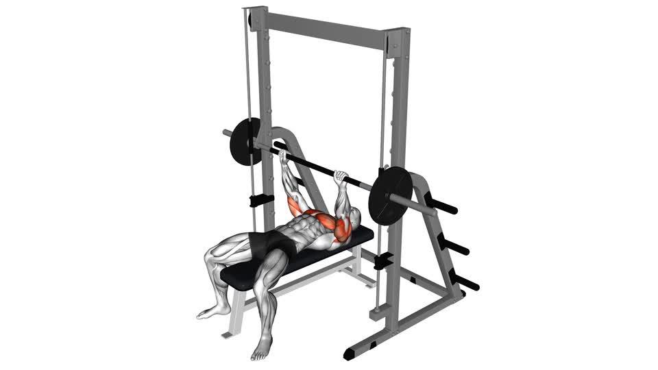 Smith Machine Bench Press - ManiacMuscle