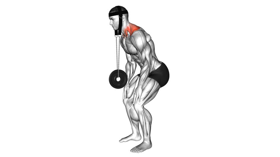 Weighted Standing Neck Extension (Head Harness) - ManiacMuscle
