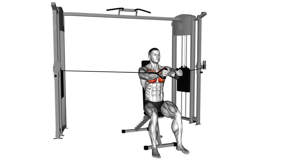 Seated Cable Chest Fly - ManiacMuscle